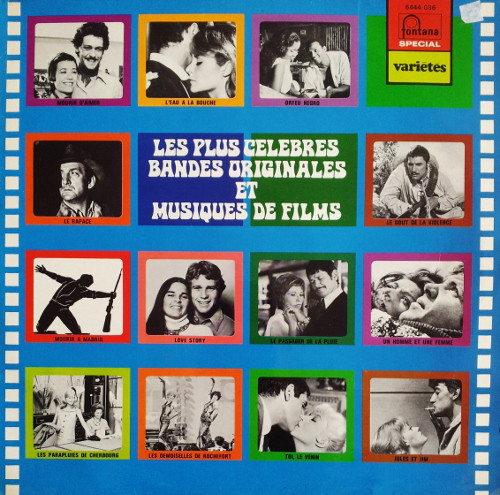 Les Plus Célèbres Bandes Originales et Musiques de Films - 33 tours ...