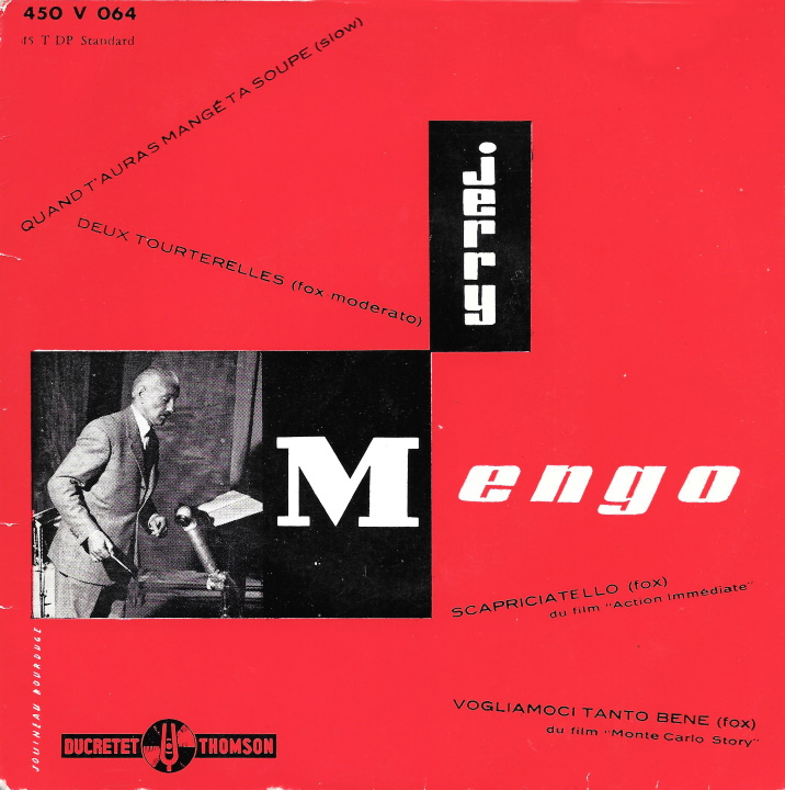 Jerry Mengo et son orchestre - 45 t - De Dard et D'autres